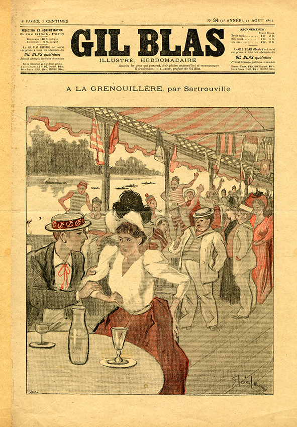 1892-08-21 Gil BLAS – Musée de la batellerie et des voies navigables